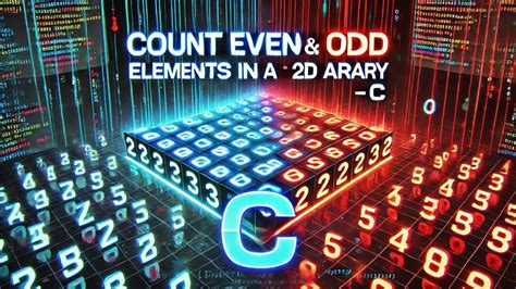 Master C Programming In 2025 With This Proven 2d Array Counting Technique Youtube