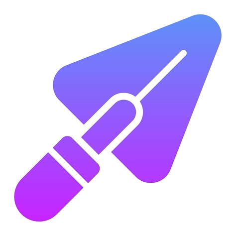 Premium Vector Trowel Vector Icon Illustration Of Farming Iconset