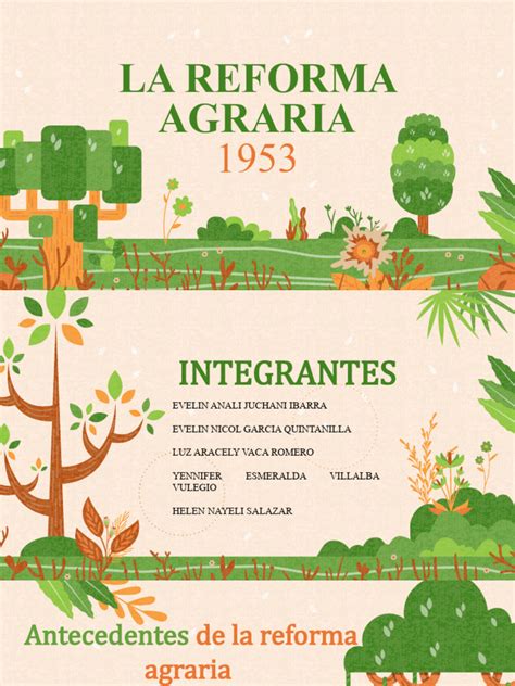La Reforma Agraria Pdf
