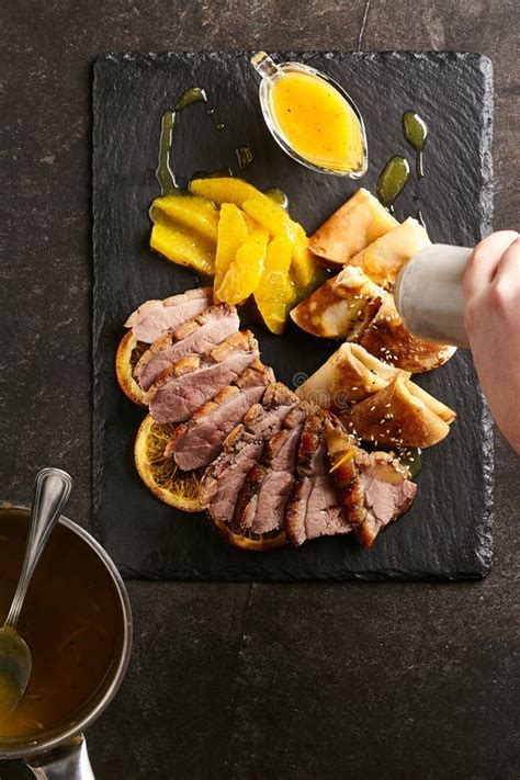 Beijing Roast Duck Stock Image Image Of Crispy Delicious 86316343