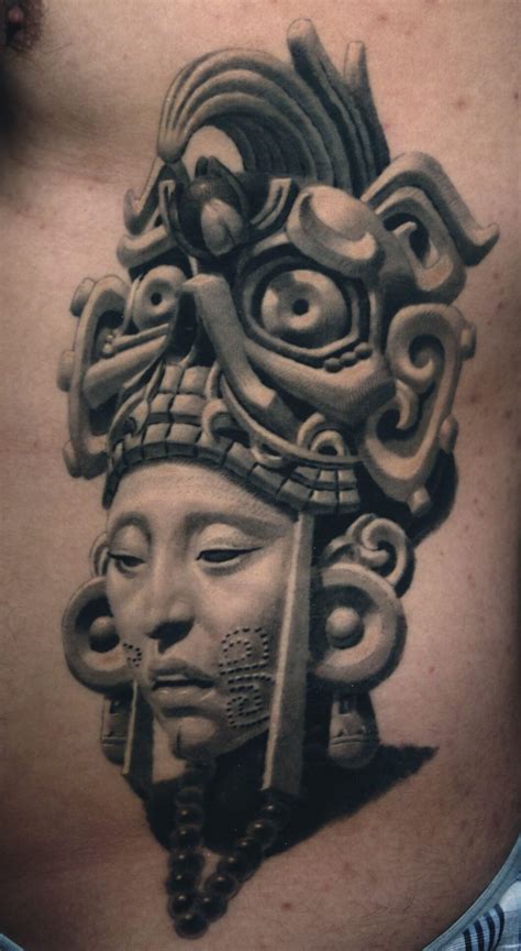 35 Aztec Tattoo Ideas For The Warrior In You Inspirationfeed Aztec Tattoo Aztec Art Mayan