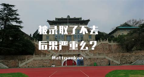 注意被大学录取后不去报道后果可能很严重网友吵起来了