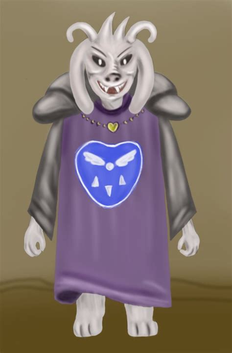 Learn How To Draw Asriel Dreemurr From Undertale Undertale Step By Step Drawing Tutorials