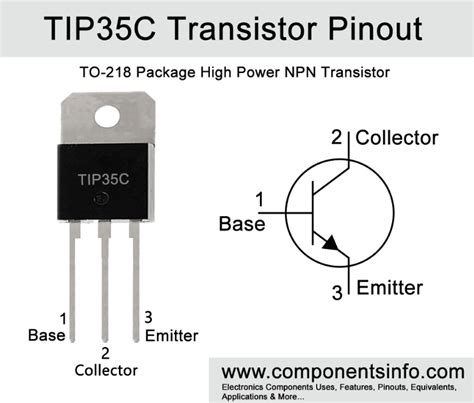 TIP C Transistor Datasheet Amplifier Circuit Pinout