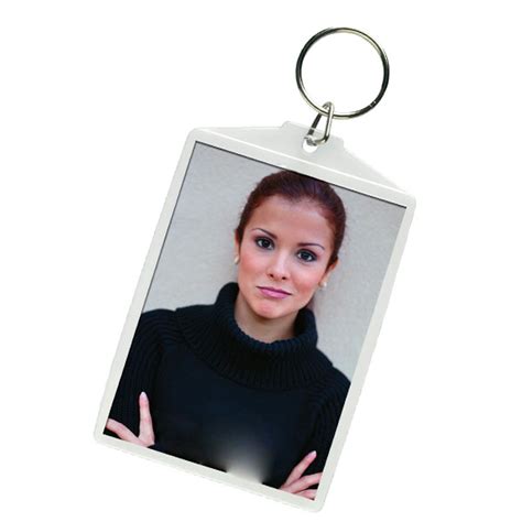 Photo and Picture Holder Key Chains and Key Rings