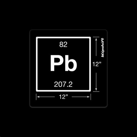 Element 82 Sticker Blipshift