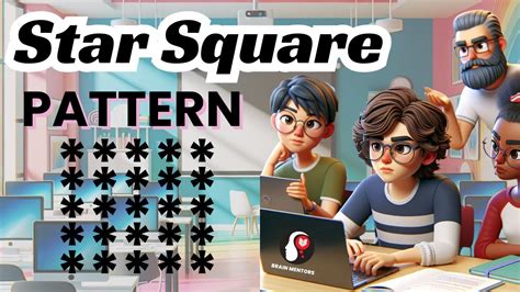 Star Square Pattern 01 Pattern Program Series Youtube