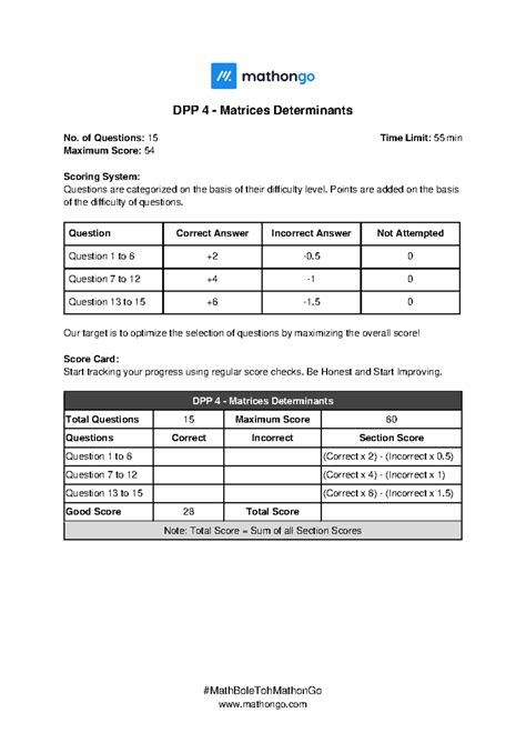 Question Dpp 4 Matrices Determinants Mathongo Jee Main 2022 Crash