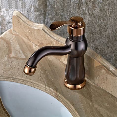 Buy Copper Basin Faucet Mixer Hot And Cold Antique