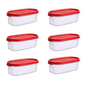 TUQQERWEREE Plastic Multipurpose Container Jar Kitchen Storage