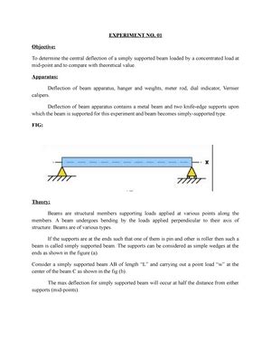 To Determine The Modulus Of Rigidity Of The Given Material Of Circular