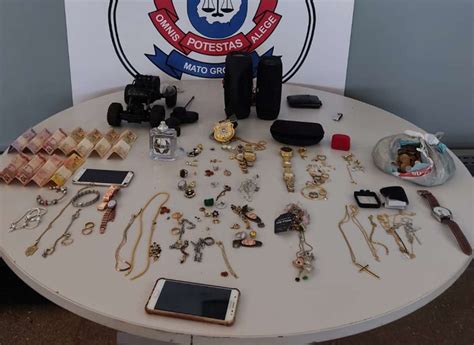 Em Menos De 24 Horas Polícia Civil Recupera Joias Furtadas E Prende