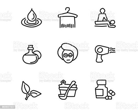 아름다움 손으로 그린된 아이콘 세트 디자인 일러스트 레이 션 손으로 그린 스타일 디자인 검은색에 대한 스톡 벡터 아트 및 기타 이미지 검은색 공휴일 귀여운 Istock