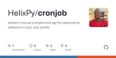 GitHub HelixPy Cronjob Perform Manual Cronjobs And Log The Response