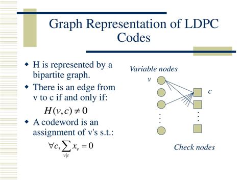Optimizing Ldpc Codes For Message Passing Decoding Ppt Download