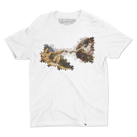 A Criação de Puzzle Me Camiseta Basicona Unissex El Cabriton