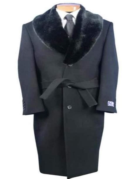 Coat Mens Overcoat Topcoat For Men Winter Fabric Mens Four