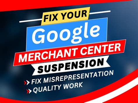 Google Merchant Center Suspension And Misrepresentation Issue Fixed
