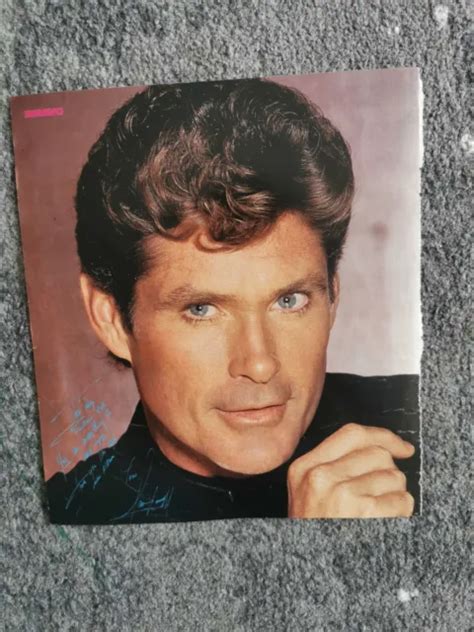 David Hasselhoff Baywatch Knight Rider Poster £4276 Picclick Uk