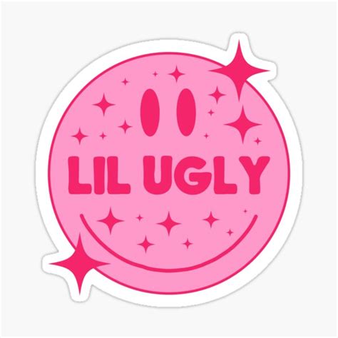 Seventies Inspired Ugly Star Smiley Stamp Design Sticker By