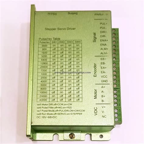 t60 g 2 phase 18 68v dc closed loop stepper servo driver std124 star