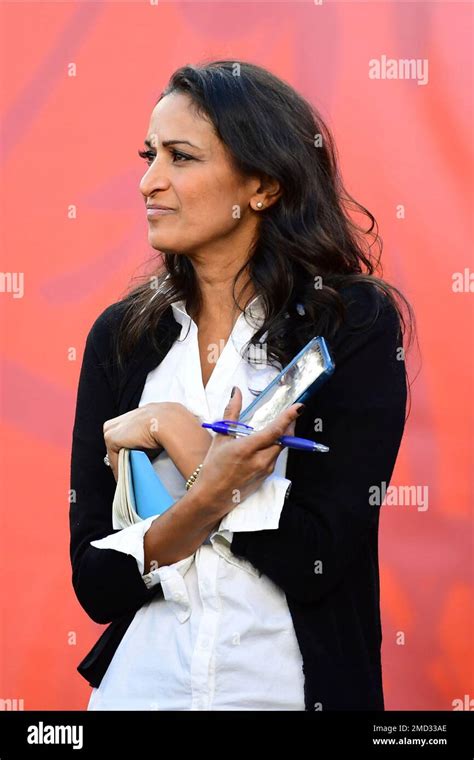 Aditi Kinkhabwala Of Nfl Network After An Nfl Football Game Between The