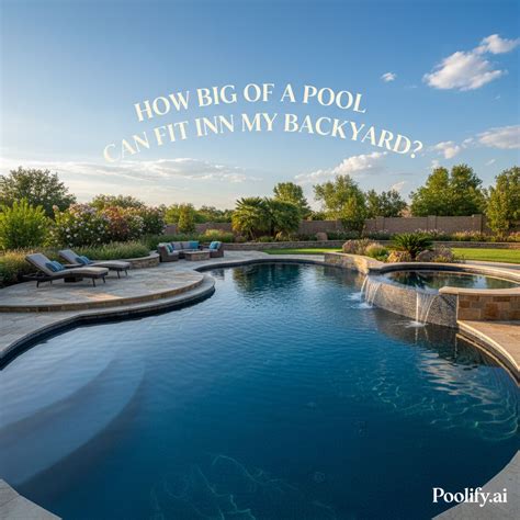 How Big Of A Pool Can Fit In My Backyard