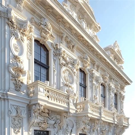 Premium Photo Elegant Classical Architecture With Detailed Facade In