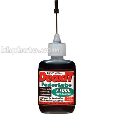 Caig Laboratories Deoxit Fader Lubricant 25 Ml F100l L25c Bandh
