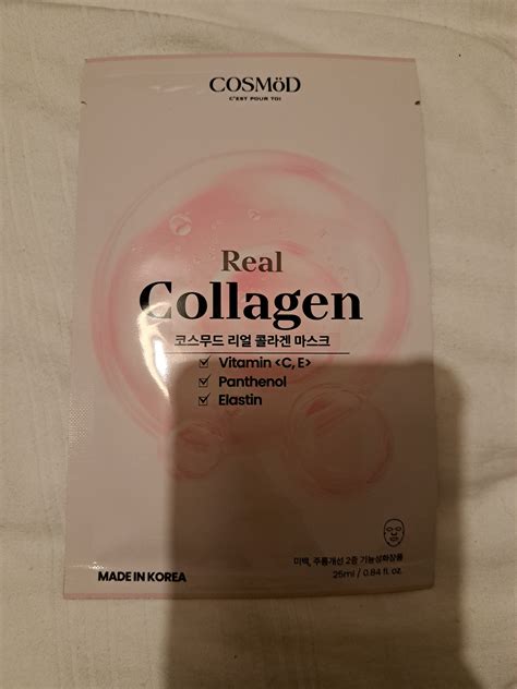 Cosmoderm Collagen Sheet Mask Ingredients Explained