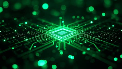 Futuristic Data Center With Glowing Circuits Stable Diffusion Online