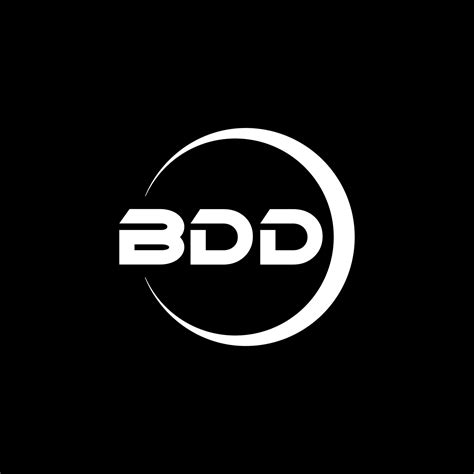 Bdd Letter Logo Design In Illustration Vector Logo Calligraphy