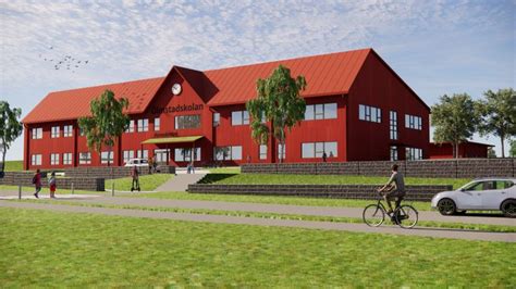 Pressinbjudan Vi bygger ny förskola skola och idrottshall i Ölmstad Jönköpings kommun