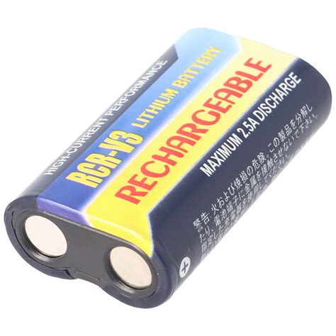 Li Ionbatterij RCR V3 1100mAh LB 01 CRV3 CR V3 RCRV3 Kan Alleen