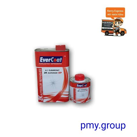 Evercoatเคลียร์โคทเคลือบรถยนต์2k 4 1 ขนาด1ลิตรsuperiorsp Shopee Thailand
