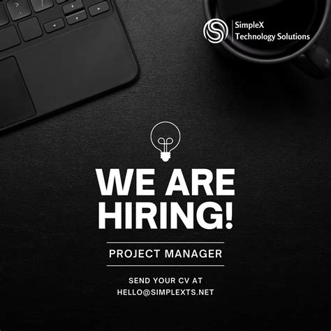 Simplex Technology Solutions On Linkedin Job Hiring Simplex