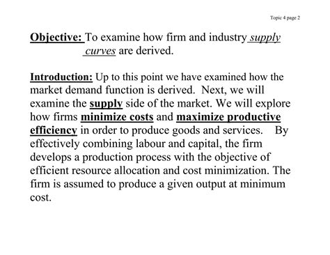 Production Function Pdf Business Business And Finance
