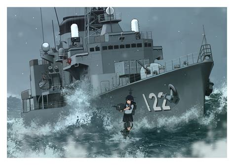 Japan Maritime Self Defense Force Danbooru