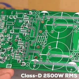 DIY Class D Amplifier Fullbridge D K W RMS Complete Build In Class D Amplifier