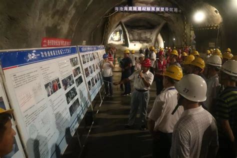 2019年厦门第二西通道（海沧海底隧道）工程品质工程示范创新建设观摩会施工