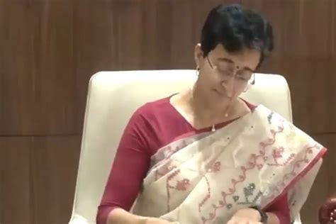 Atishi Takes Charge As Delhi Chief Minister