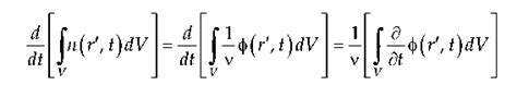 Neutron Diffusion Equation Helmholtz Equation