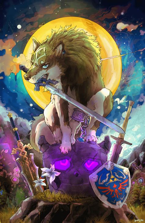 [botw] [tp] It´s Over Art By Me Luck Like On X R Zelda