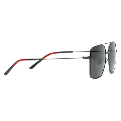 Gucci Specialized Fit Navigator Sunglasses Ruthenium Gucci