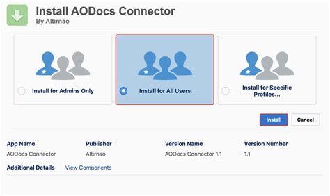 Install And Set Up The AODocs Salesforce Connector AODocs Knowledge Base