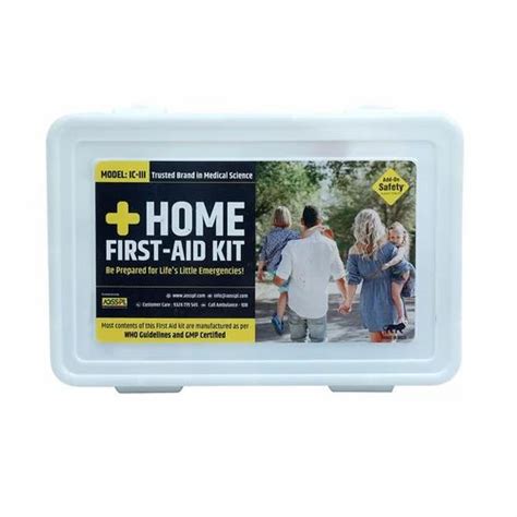 First Aid Kit Model Ic Iii Suitable For 4 Persons At ₹ 55000