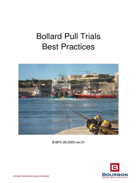 Bollard Pull Trials Best Practices Pdf Marine Propulsion Propeller