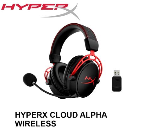 Hyperx Cloud Alpha Wireless Dts X Spatial Audio Gaming Headset 4p5d4aa