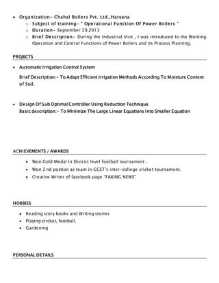 Avinash CV PDF