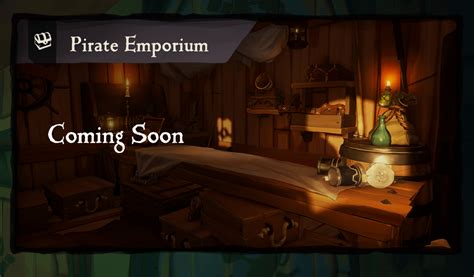 Anyone Know What The Pirate Emporium Is Rseaofthieves